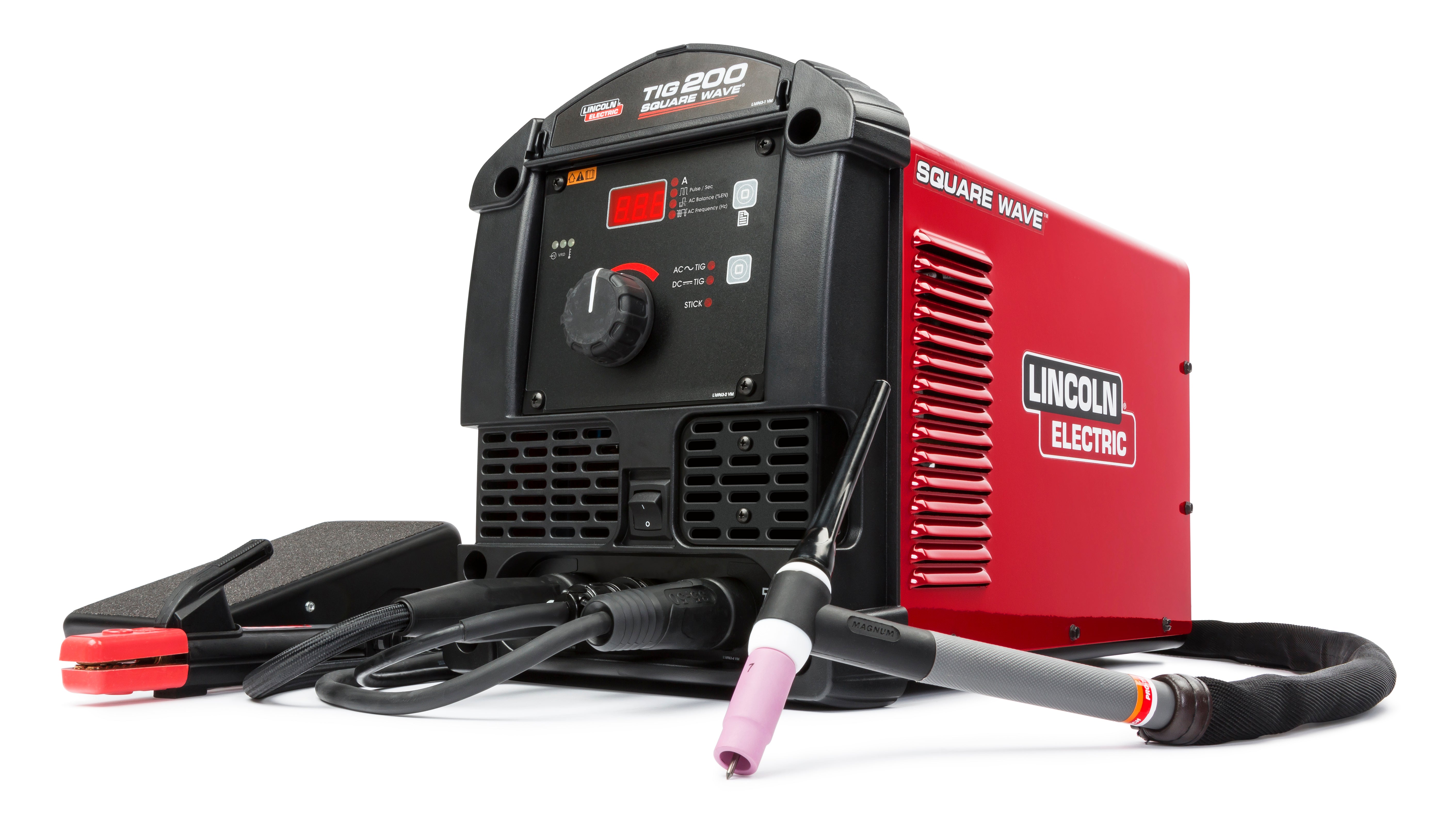 GET TO KNOW THE LINCOLN ELECTRIC SQUARE WAVE® TIG 200 TIG WELDER – Arc ...