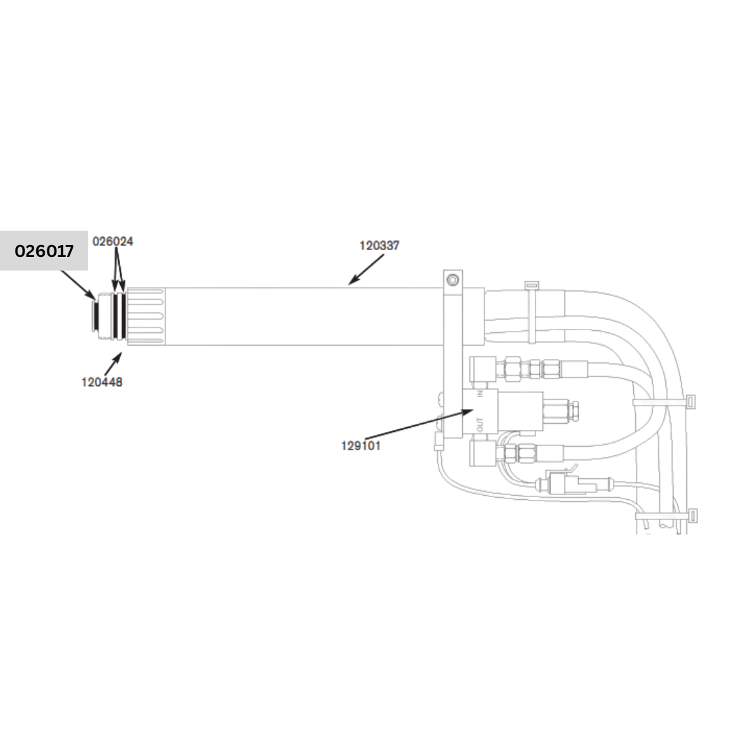 Hypertherm O-Ring, Silicon 0.676 x 0.070 for ArcWriter Torch Assembly ...