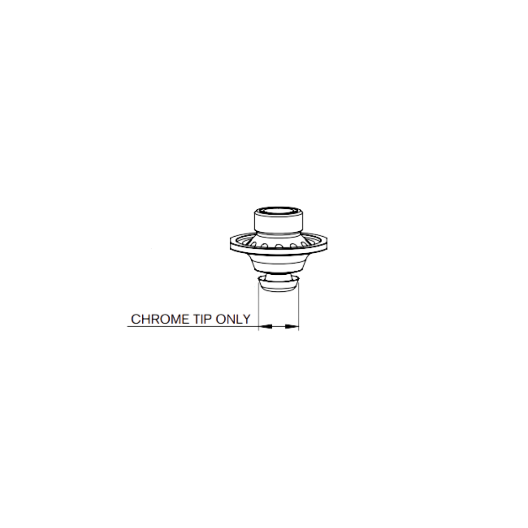 Hypertherm Centricut AM-Nozzle double fiber w/collar, D1.2 mm Fe HCP ...