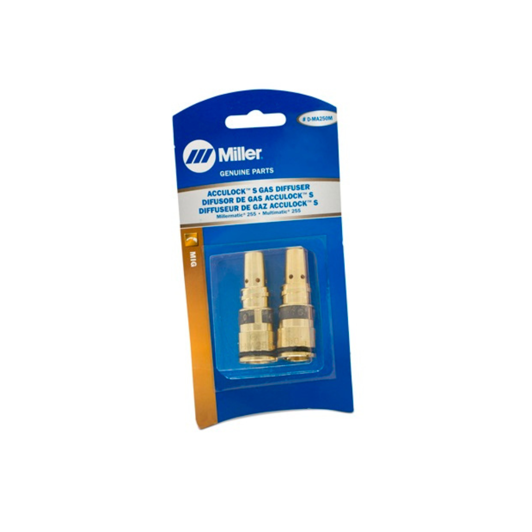 Miller Electric AccuLock™ S Diffuser for MDX™-250 MIG Guns (2 per pack ...