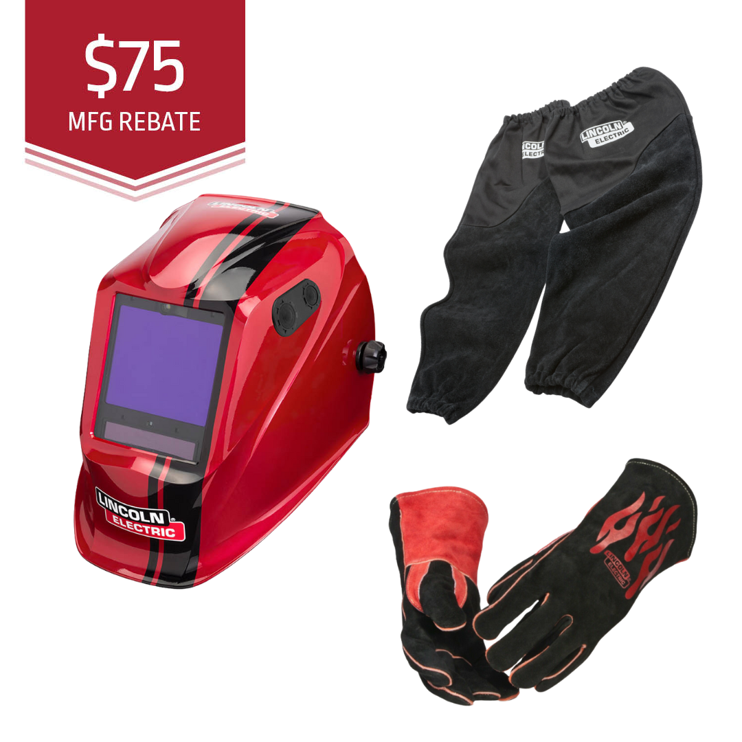 Lincoln Electric VIKING™ 3350 ADV Code Red Welding Helmet K4034-5 *FRE ...