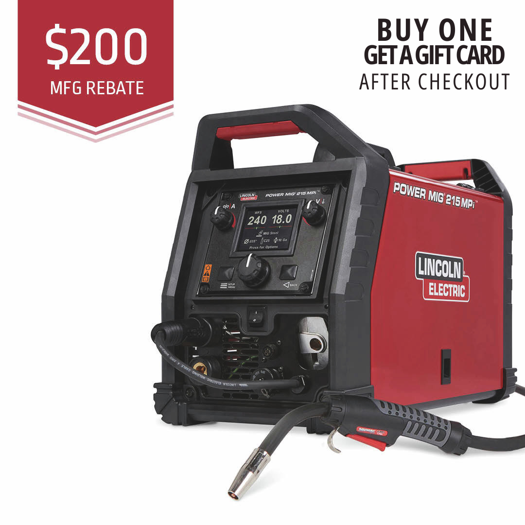 Lincoln 215 MPi Multiprocess Welder – Arc Solutions, LLC