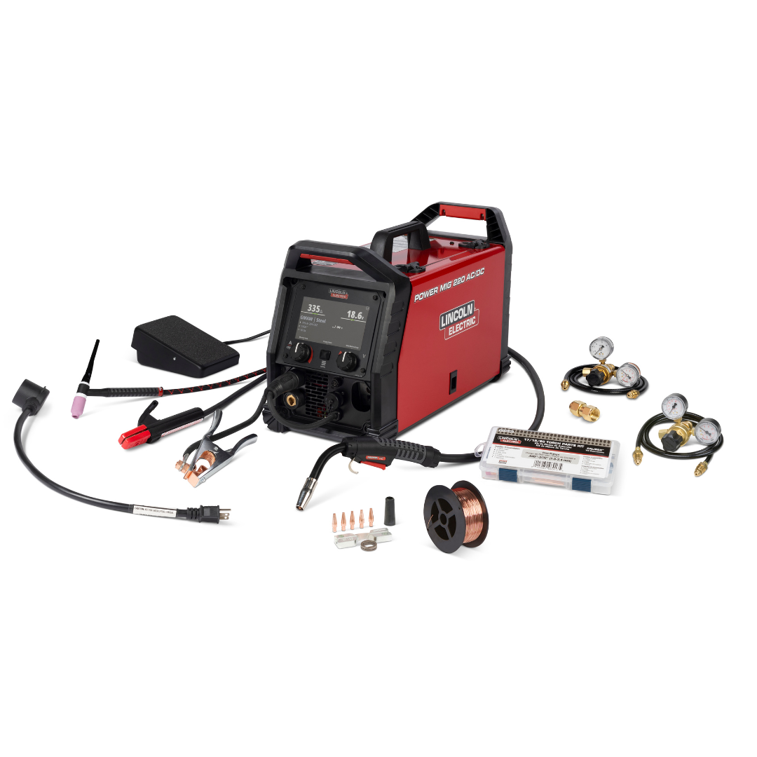 Lincoln Electric POWER MIG® 220 AC/DC Multi-Process Welder K5379-1 ...