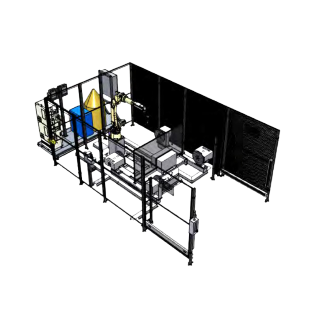 OTC DAIHEN ROTA-ARC 1000 Pre-Energized Arc Welding Cell | ROTA-ARC 100 ...