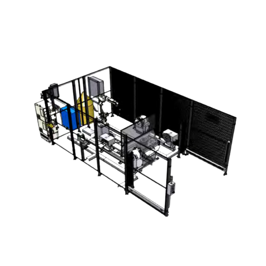 OTC DAIHEN ROTA-ARC 500 Pre-Energized Arc Welding Cell | ROTA-ARC 500 ...