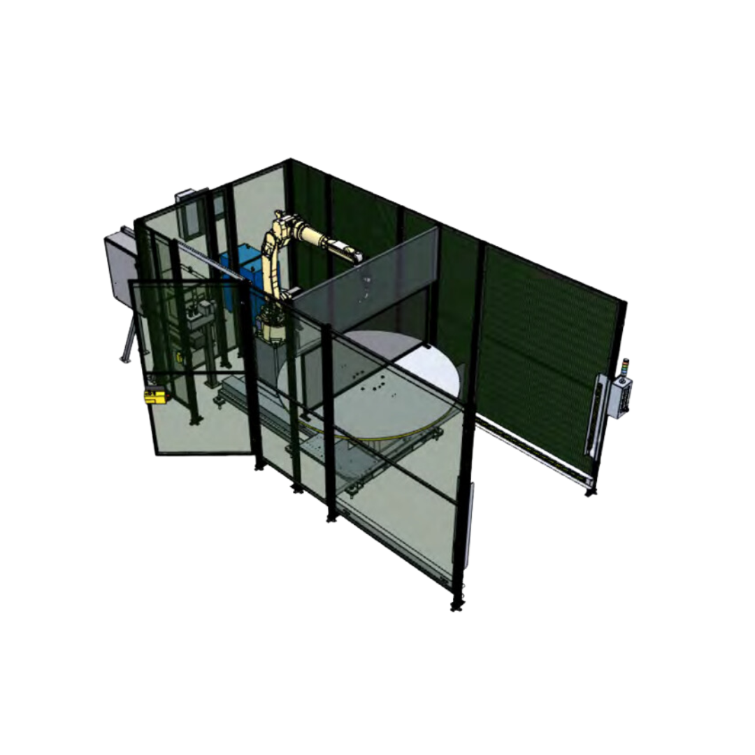 OTC DAIHEN SERVO-ARC 720B Pre-Energized Arc Welding Cell | SERVO-ARC 7 ...