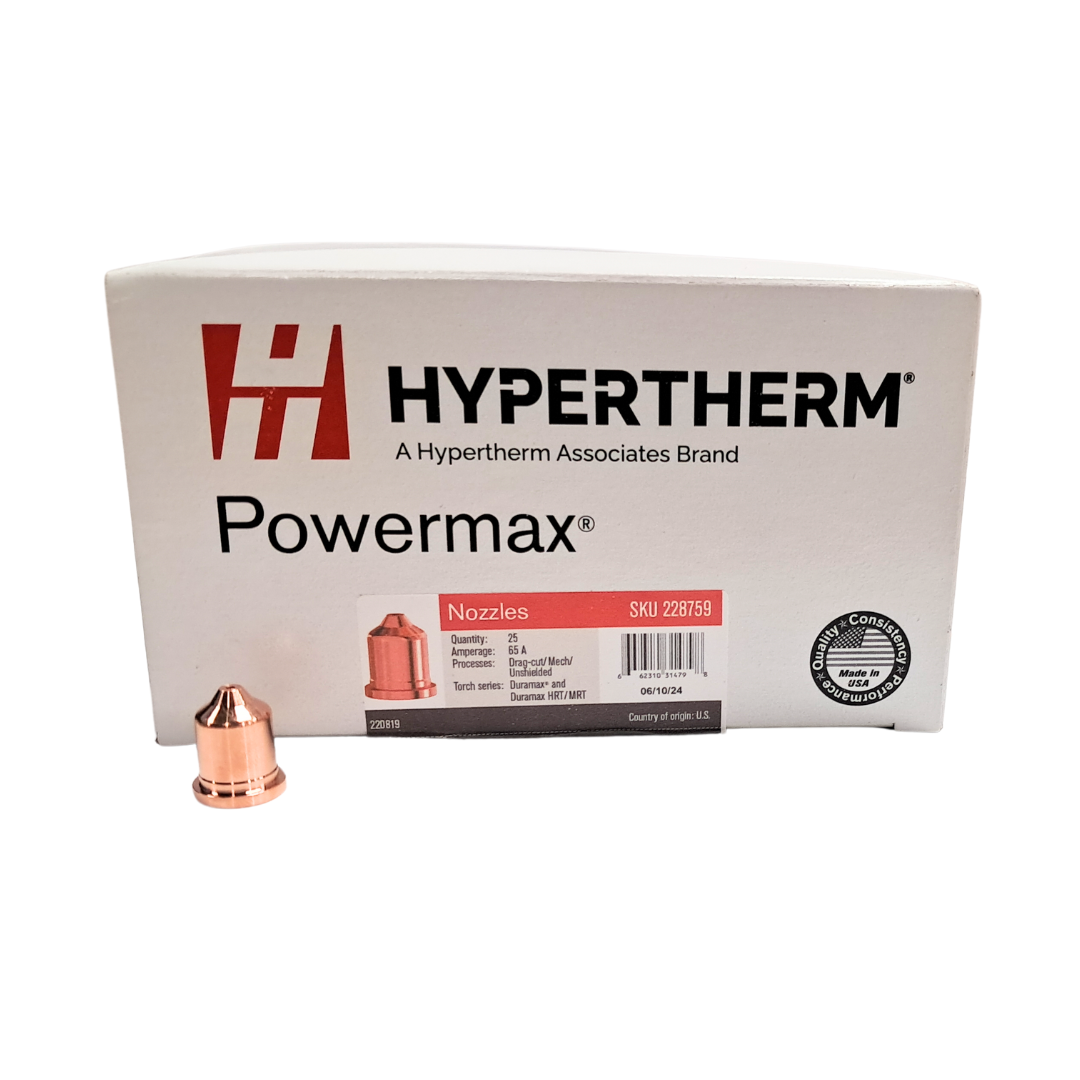 Hypertherm 228759 Bulk 65 Amp Nozzle Kit – Arc Solutions, LLC