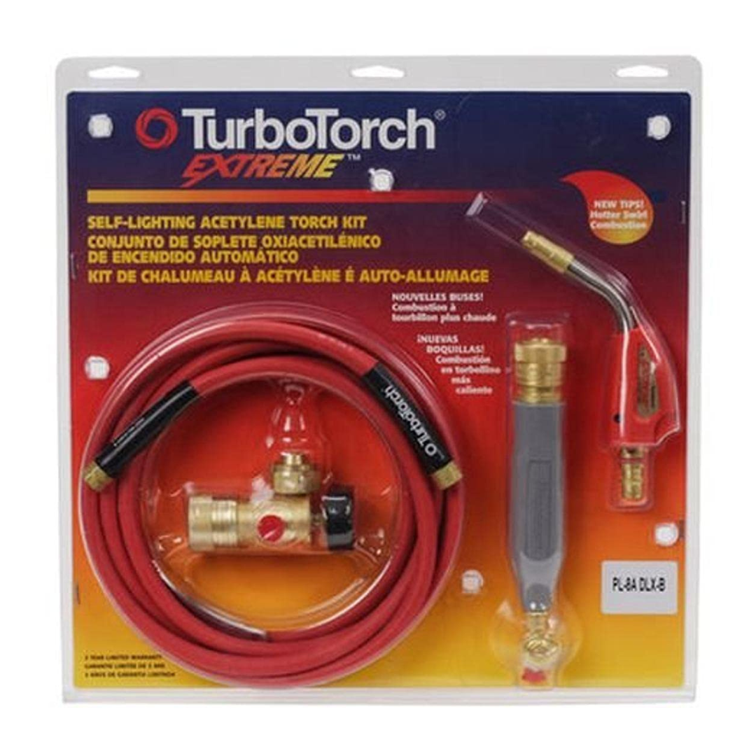 ESAB Turbotorch Self-Lighting Air Acetylene, PL-8ADLX-MC, Torch Kit Sw ...