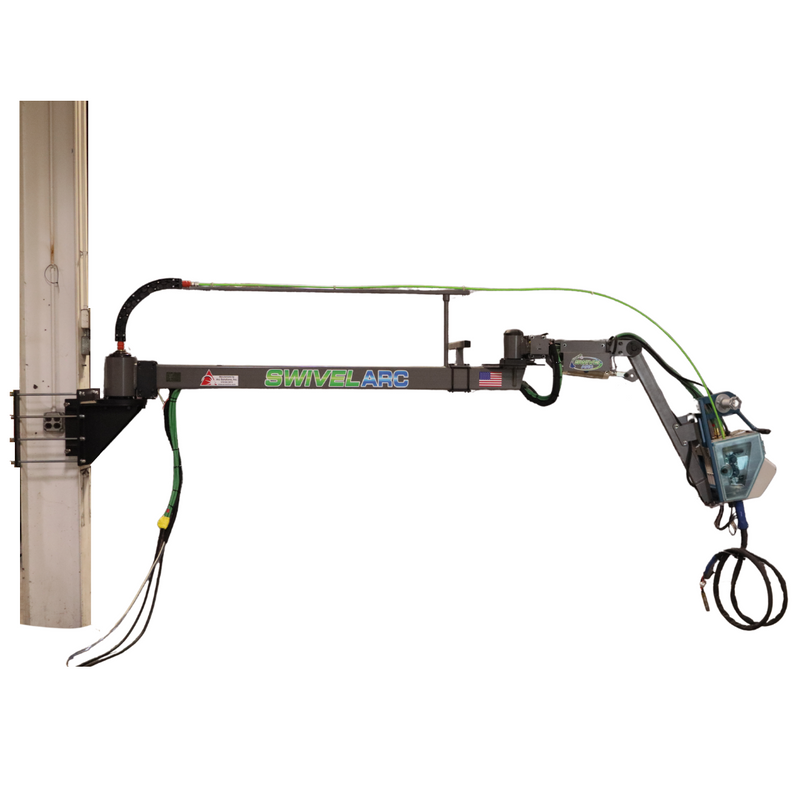 Swivel Arc 12 foot Welding Boom with Column Mount – Arc Solutions, LLC