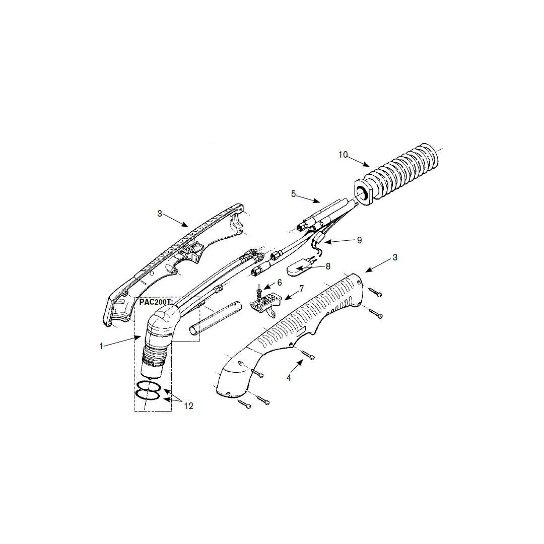 Hypertherm 120045 Torch Main Body – Arc Solutions, LLC
