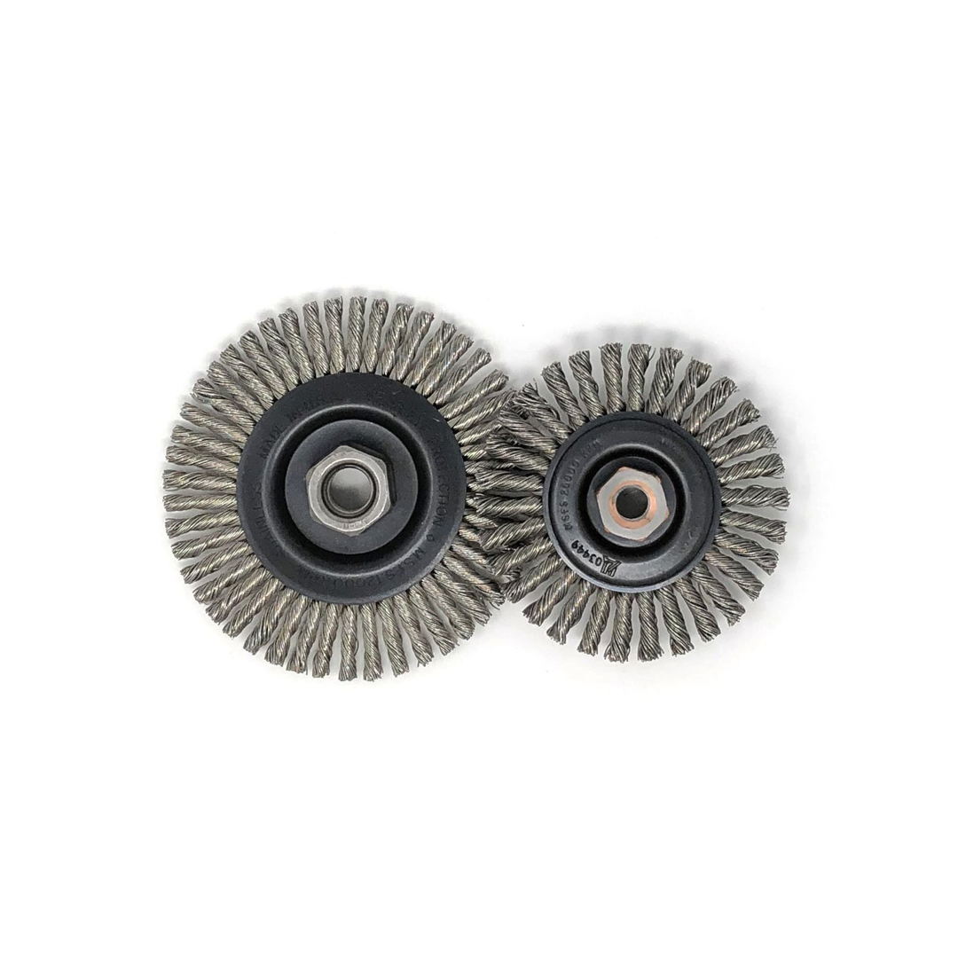 United Abrasives 4.5" OD 5/8-11" AH .020 SS 32KNT Stringer Bead 6/pk 0 ...