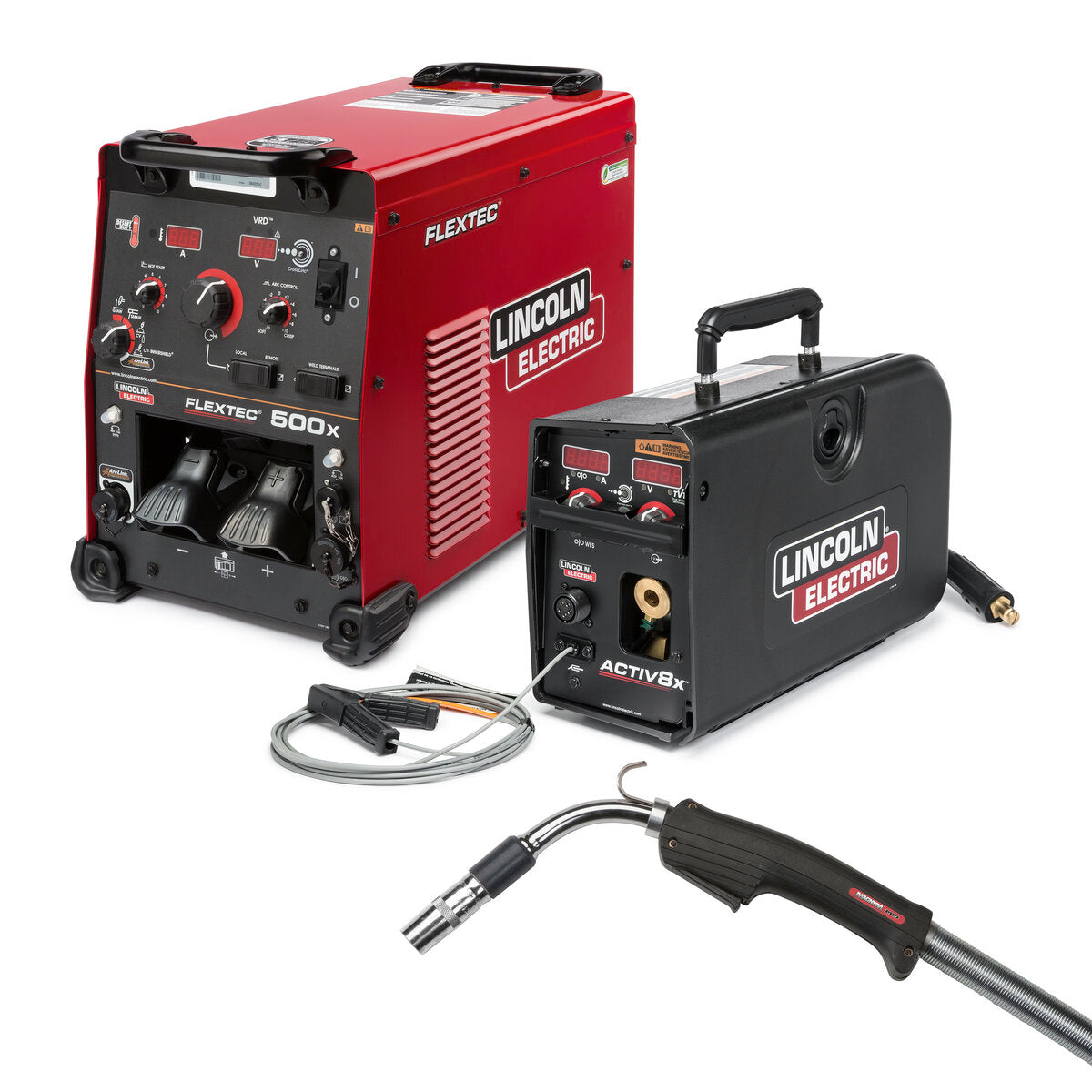 Lincoln Flextec® 500X/ Activ8X® One-Pak® K3612-7 – Arc Solutions, LLC