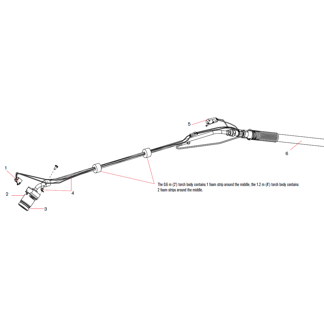 Hypertherm Kit: Duramax Hyamp 45º Long Handheld Torch Cap-Sensor Switc ...